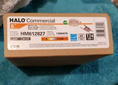 Eaton Halo Commercial HM612827 6" HM6 LED Module, 2700K 80 CRI | eBay