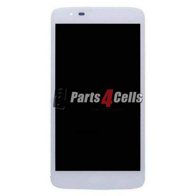 For LG K7 / Tribute 5 (LS675 / K330) LCD with Touch + Frame White ...