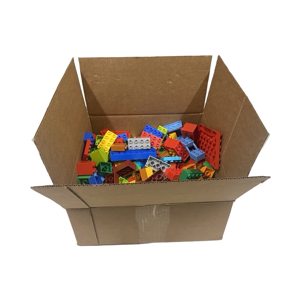 Lego Duplo Blocks Large Lot Mixed Colors 5 Pounds | eBay