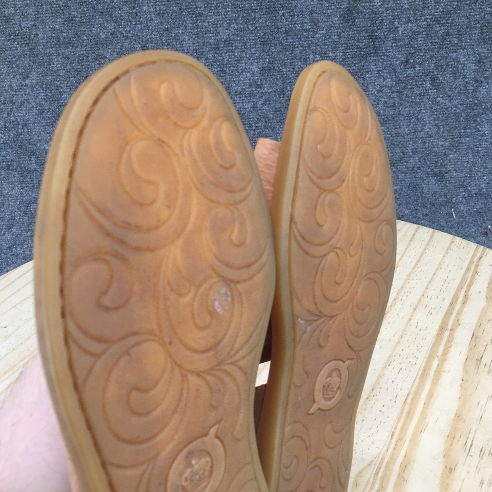 Born Sandals Womens 6 M Inlet Casual Slip On Slingback Flats Brown ...