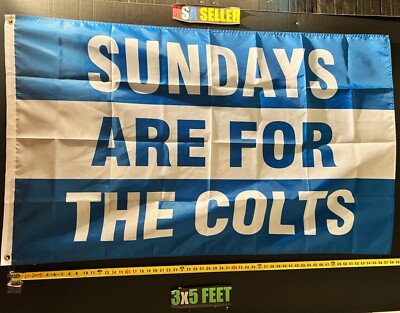 Football Flag FREE SHIPPING Indianapolis Colts Cool Man Cave Beer USA ...