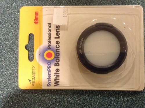 Promaster SystemPRO White Balance Lens Cap - 49 MM | eBay