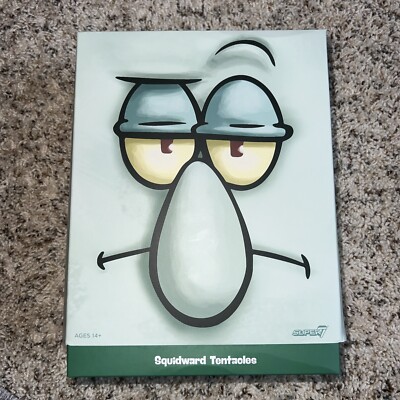 Super7 - Spongebob Squarepants - ULTIMATES! Squidward Tentacles -Box ...