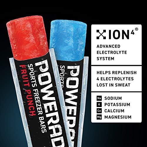 POWERADE Sports Freezer Bars Giant Sized 5.5 oz Refreshing Ice Pops ...