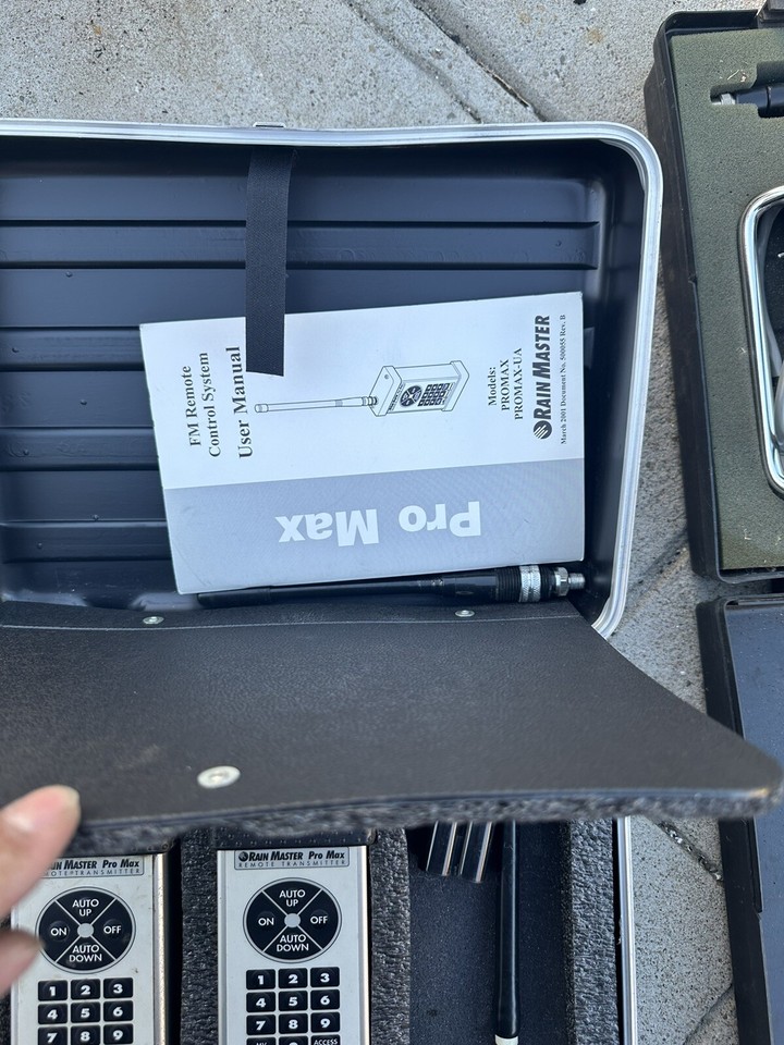 Rain Master Pro Max Irrigation System Transmitter Remote / Controls | eBay