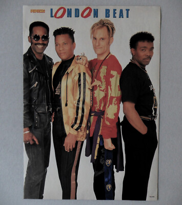 Poster Londonbeat # Popgruppe UK/USA _ 90er Jahre im A3 Format | eBay.de