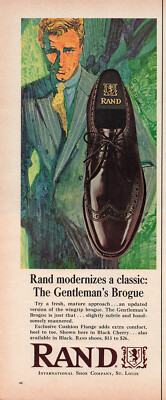 Rand Shoes Print Ad Vintage Advertisement Mens Shoe Advertising St ...