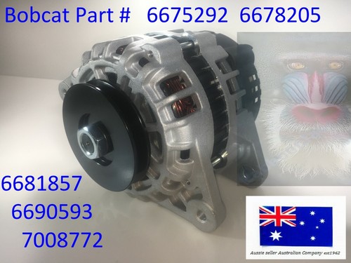 BOBCAT ALTERNATOR 6675292 6678205 6681857 6690593 7008772 KUBOTA DEUTZ ...
