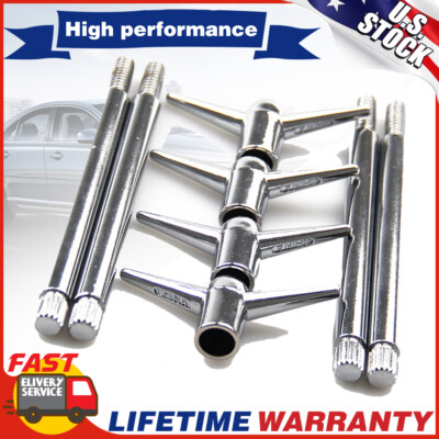 4" Valve Cover Bolt/Stud 4PCS For Chevy V8 SBC 283 350 Hold Down Wing 1 ...