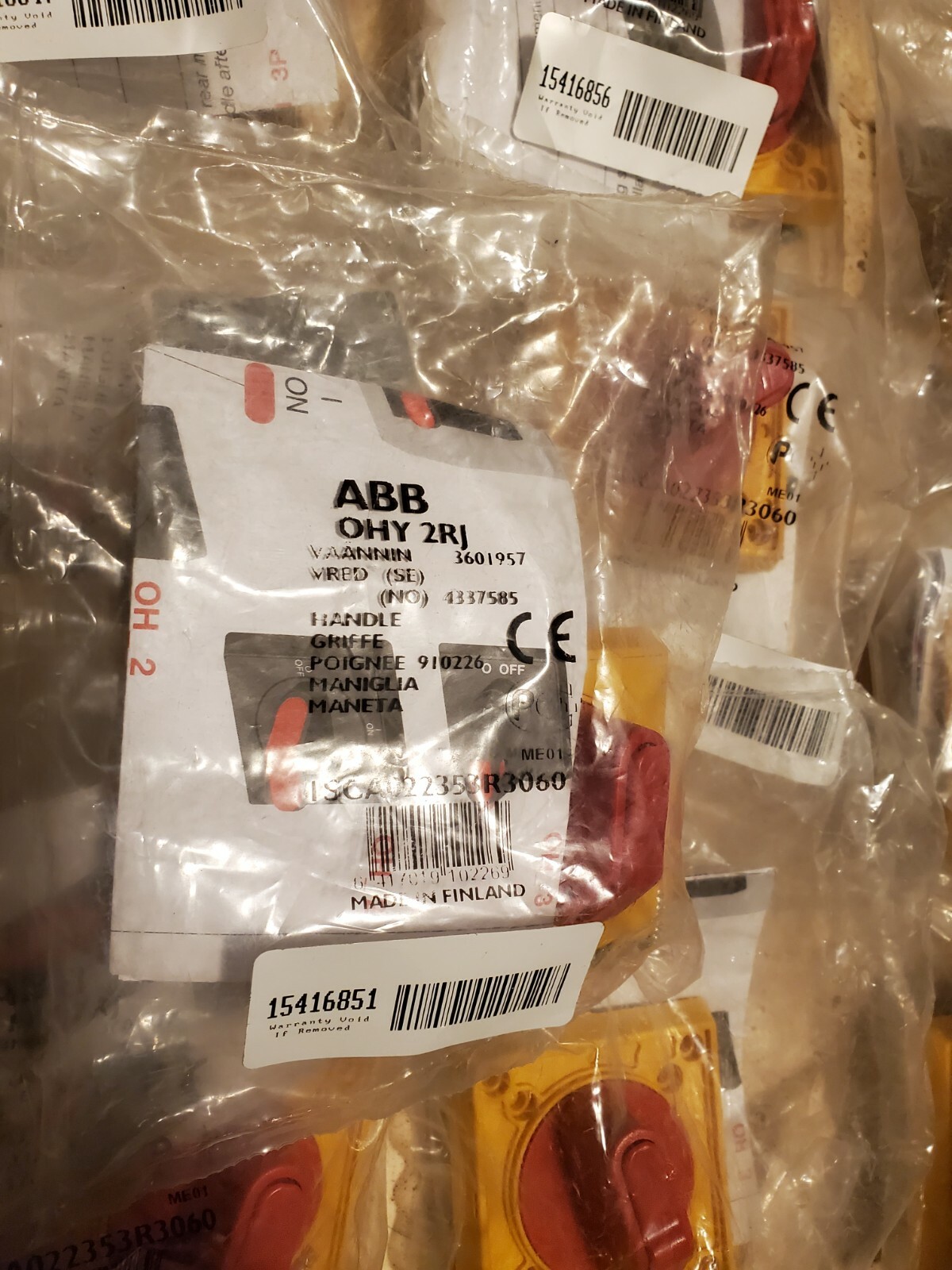 ASEA BROWN BOVERI ABB OHY2RJ / OHY 2RJ (NEW In original bags ) Handle ...