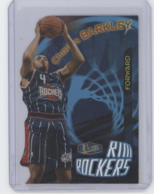 1997-98 Ultra Rim Rockers #6 RR Charles Barkley Houston Rockets | eBay