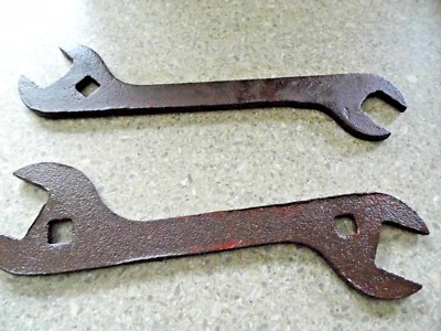 Antique/Vintage Pair of Offset Open End Wrenches | eBay