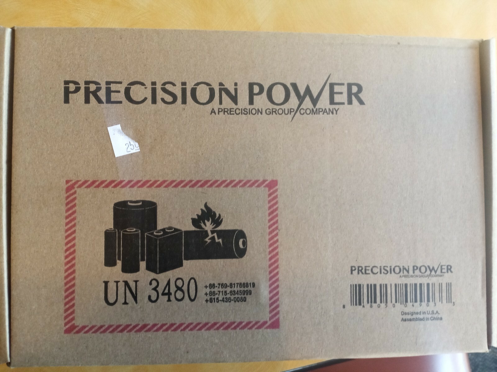 Precision Power Pp36l-12u Lithium Ion battery | eBay