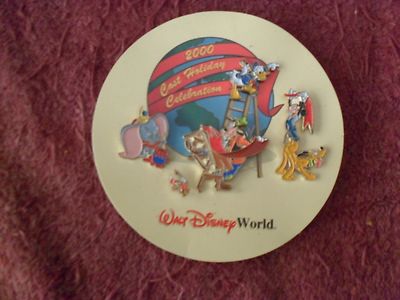 2000 WALT DISNEY WORLD Commemorative PIN SET | eBay