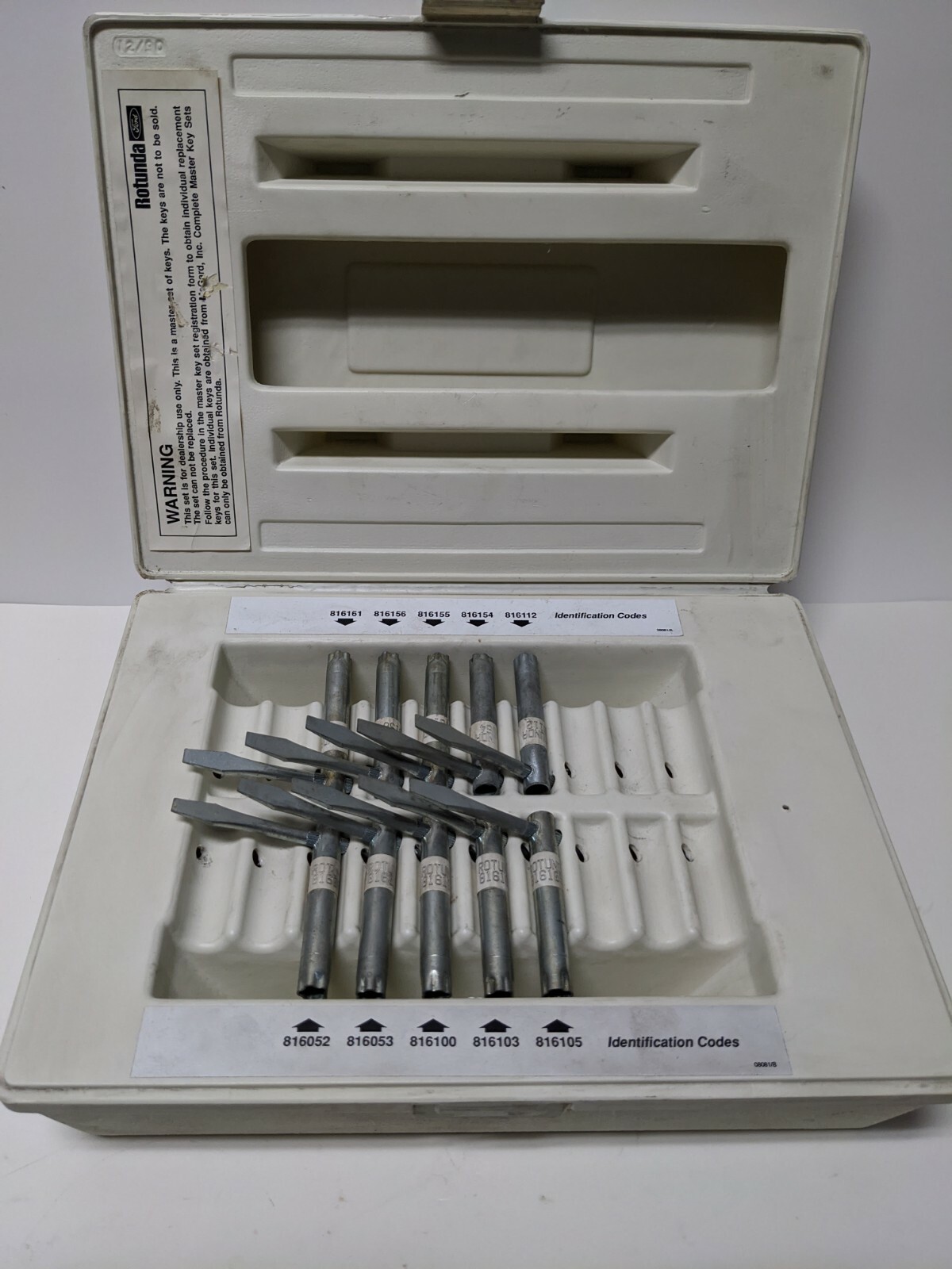 Ford Rotunda 013-0008 Hubcap Key Wrench Tool Set Wire Wheel Lock | eBay