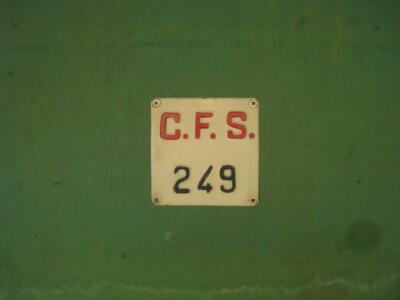 RARE ITALIAN MOTORCYCLE METAL LICENSE PLATE " ITALIAN FOREST POLICE ...