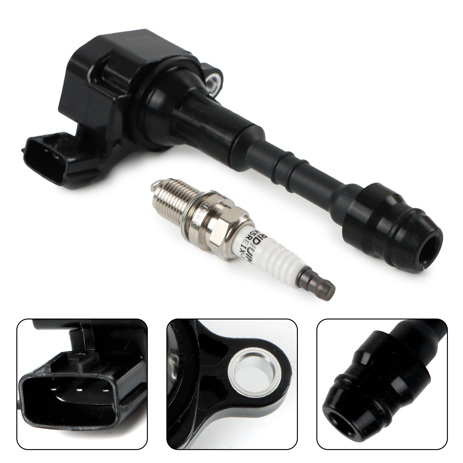 Ignition Coils UF349 & Spark Plugs For Nissan Altima Maxima Infiniti ...