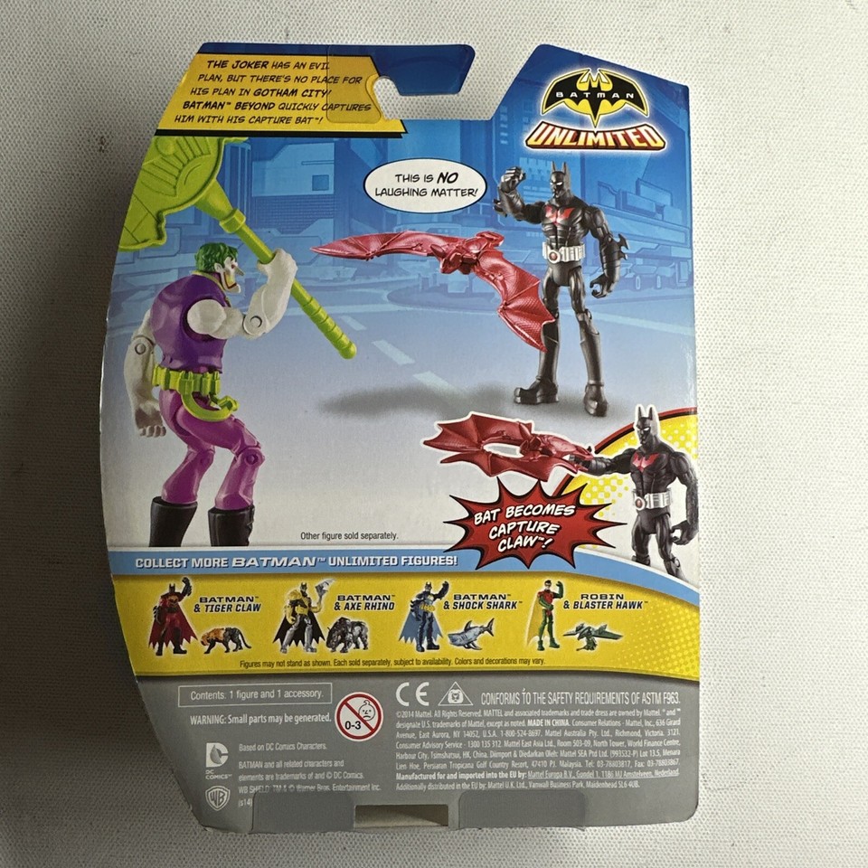 Batman Unlimited: Batman Beyond & Capture Bat Action Figure New 2014 | eBay