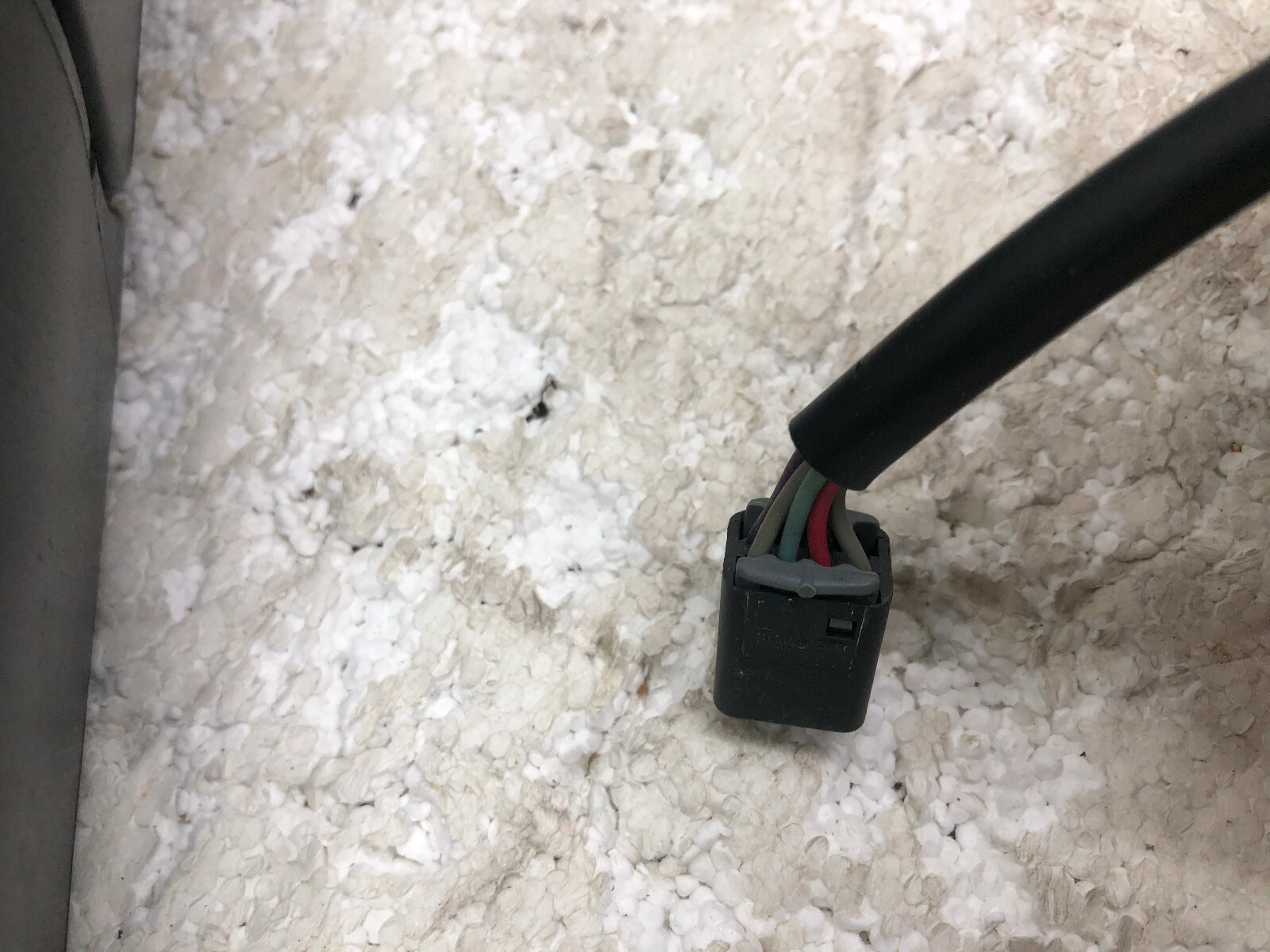 Black Passenger Side View Mirror Power OPT De5 Fits 08-17 Express 2500 ...