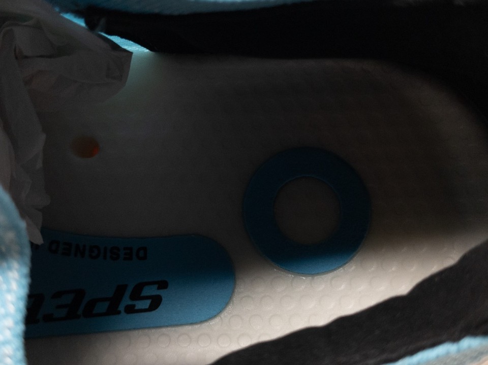 [Sz 8] Speedland GS:PGH Trail Running Shoes Blue Red Double BOA System ...