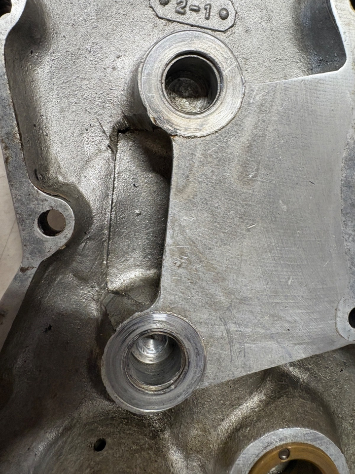 Original Harley Panhead 51-53 Gear Cam Cover 1940 Knucklehead 25216-48 ...