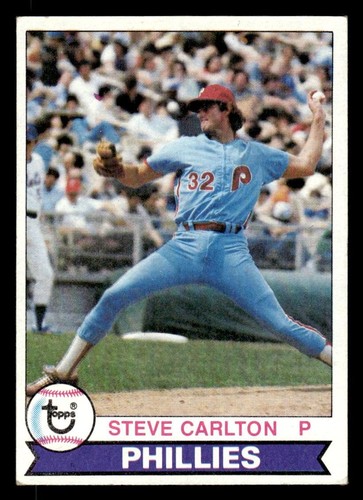 1979 TOPPS STEVE CARLTON 25 VG-EX BASEBALL PHILADELPHIA PHILLIES | eBay