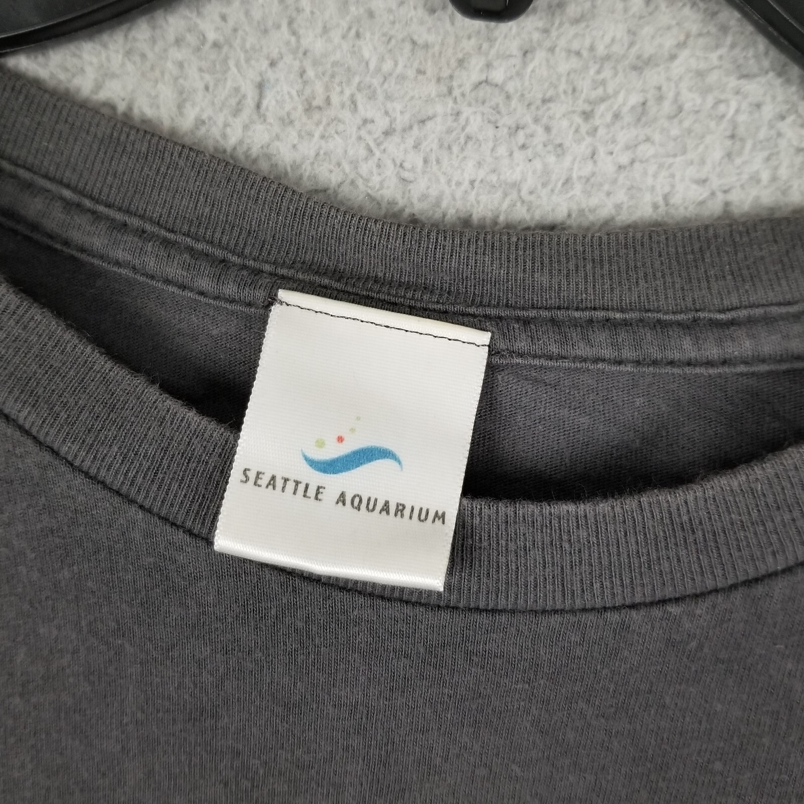 Vintage Seattle Aquarium T-Shirt Shark Pacman Video G… - Gem