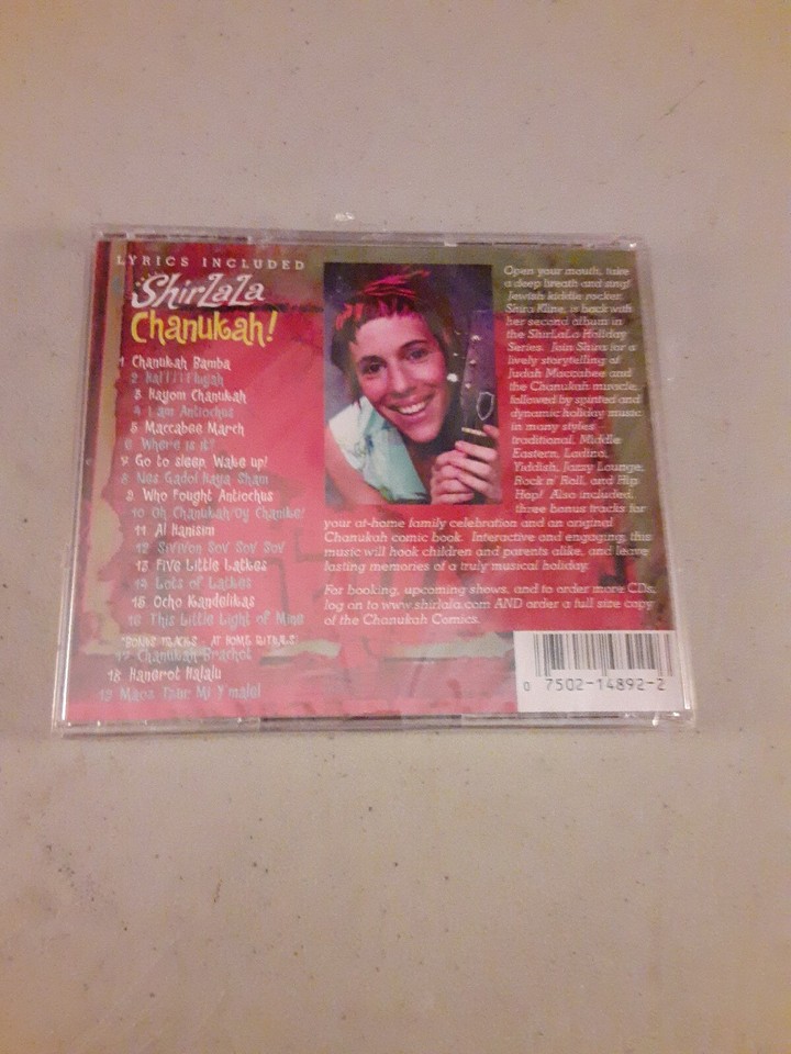 ShirLaLa Chanukah!: Sing and Dance with Shira Kline (CD, 2007) Brand ...
