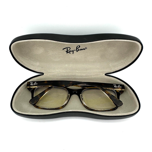 Ray Ban RB 5286 5082 Havana Clear Authentic Frame Case Eyeglasses 51-18 ...