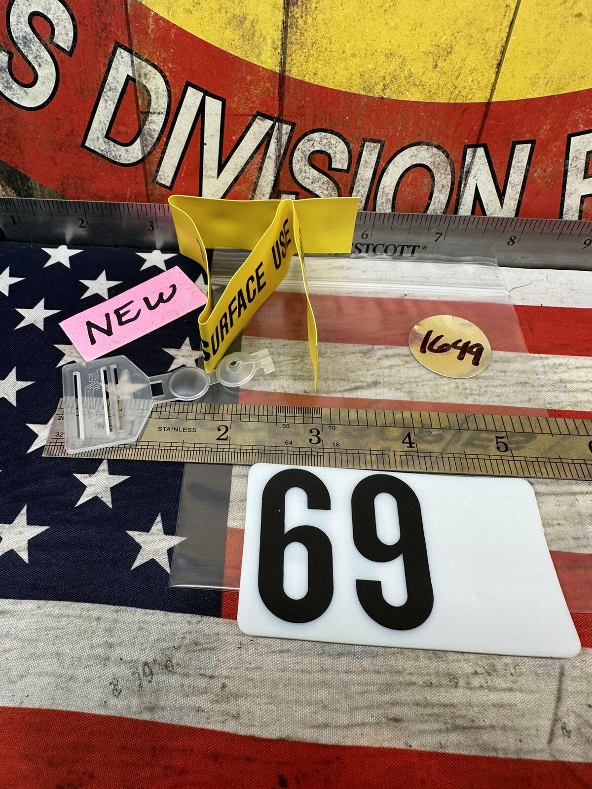 Vintage Rc Controller Frequency Flag Kit New USA Shipped | eBay