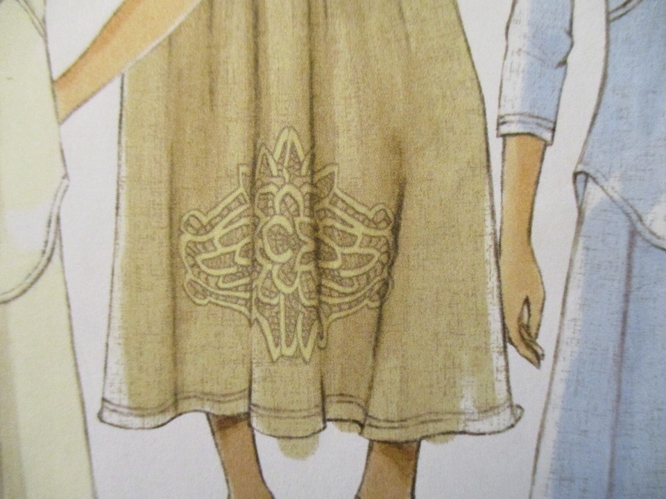 Vogue Pattern 8384 Misses Dress Size 6-8-10-12 Sleeve Variations Cut ...