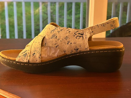Clarks womens shoes Merliah Echo Blue Floral | eBay