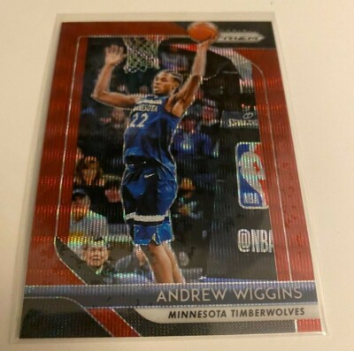 2018-19 Prizm Ruby Red ANDREW WIGGINS | eBay