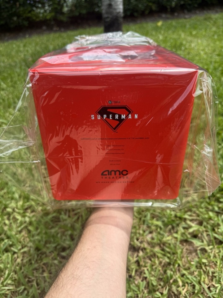 NEW AMC Superman Daily Planet Newspaper Popcorn Bucket - SHIPS TODAY ...
