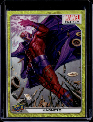 MAGNETO 2024 Upper Deck Marvel Platinum Yellow Rainbow #63 | eBay