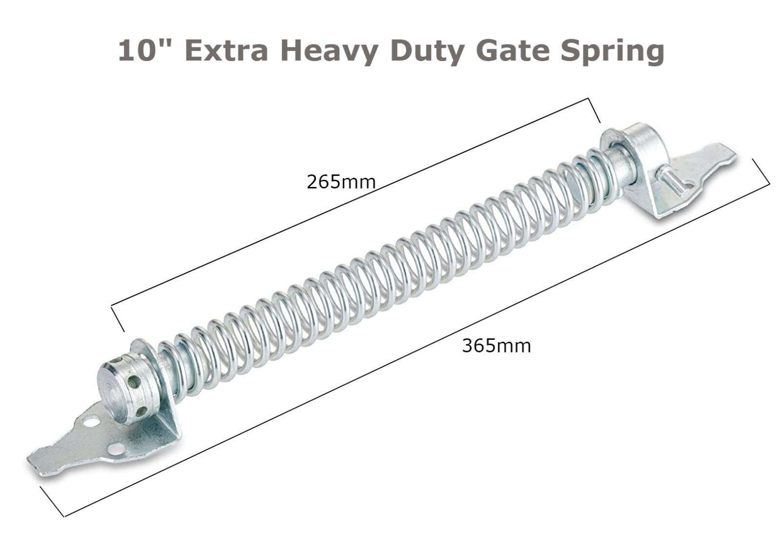 Heavy Duty Gate Spring Closer Automatic Shed Door Garden 8" & 10" Black ...