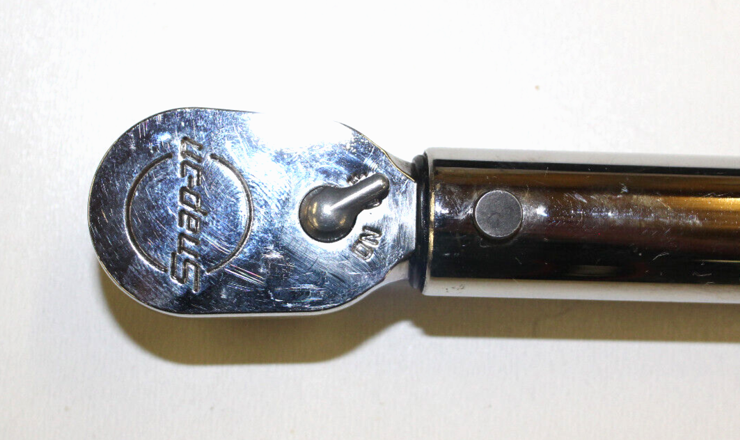 Snap-on+3%2F8+inch+Click+Torque+Wrench+-+Silver+%28QD2R100A%29 for sale ...