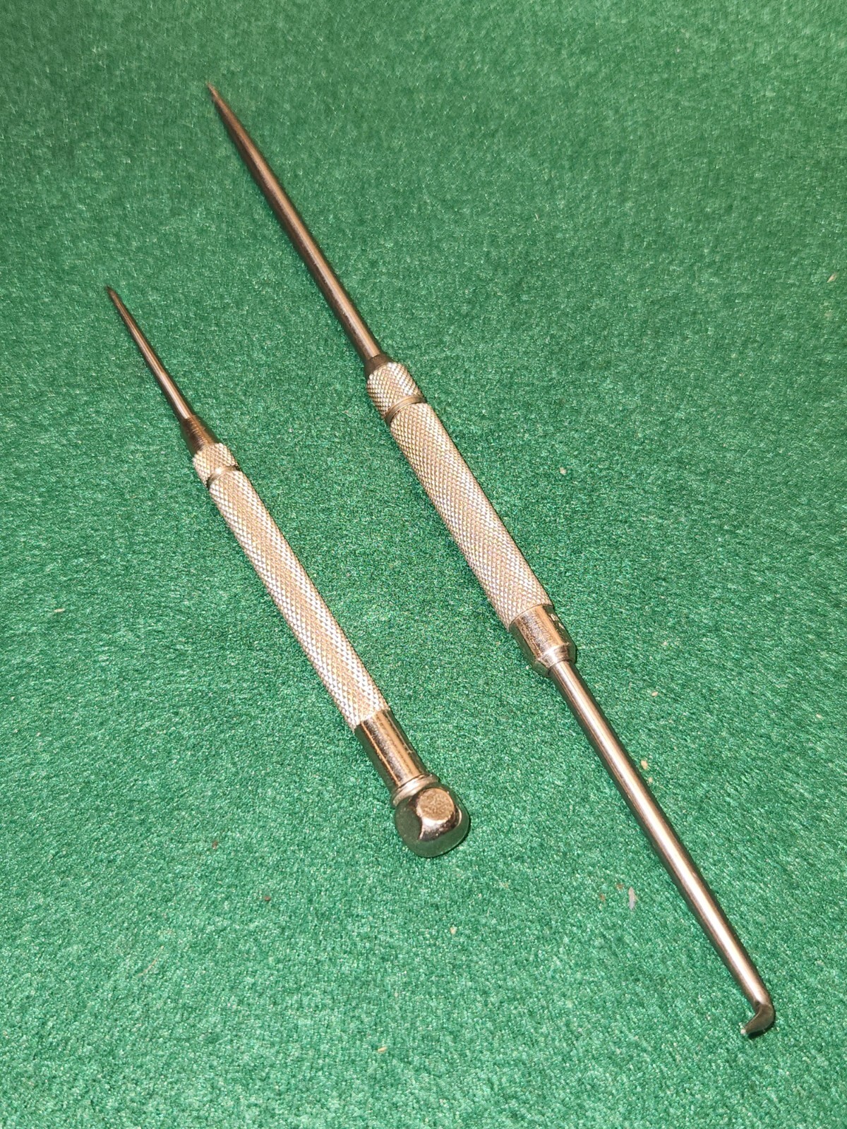 USA Made STARRETT 2 pc. scriber set No.70A Pocket & No.68 Adj.sleeve ...