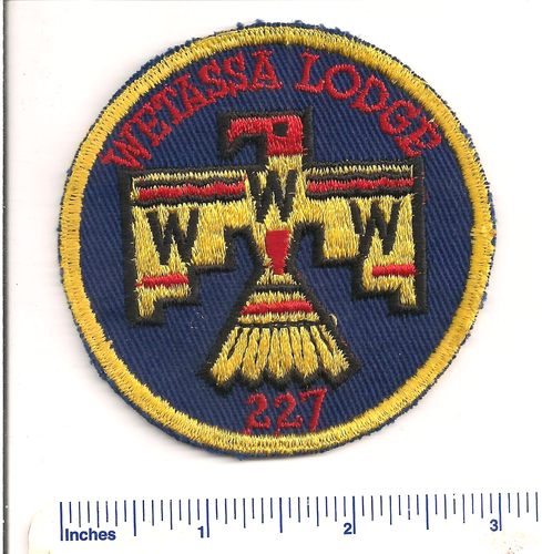 WETASSA LODGE 227 R3a ROUND OA BSA | eBay