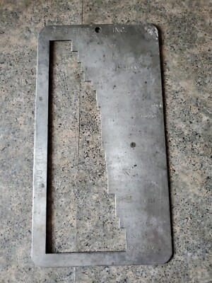 Herter's Maximum Case Length Gage Gauge 45 Auto to 375 Mag Metal | eBay