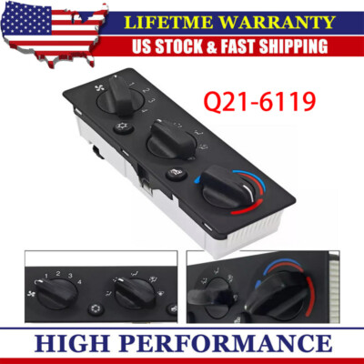 A/C Climate Control Module Panel Q21-6119 for Peterbilt Truck 337 348 ...