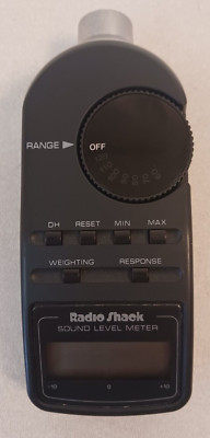 Sound & Audio Measurement - Radio Shack Sound Level Meter