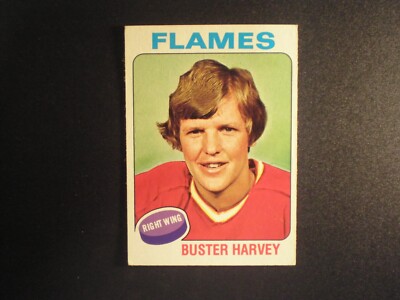 1975-76 Topps Hockey Buster Harvey Card # 298 | eBay