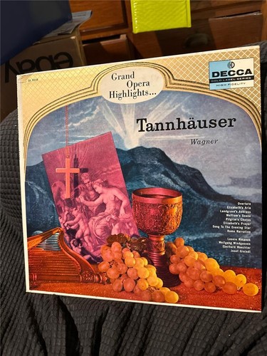 Vintage Grand Opera Highlights Tannhauser Wagner Record LP | eBay
