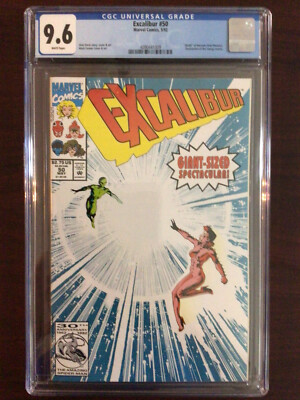 CGC 9.6 Excalibur 50 X-Men White Pages | eBay