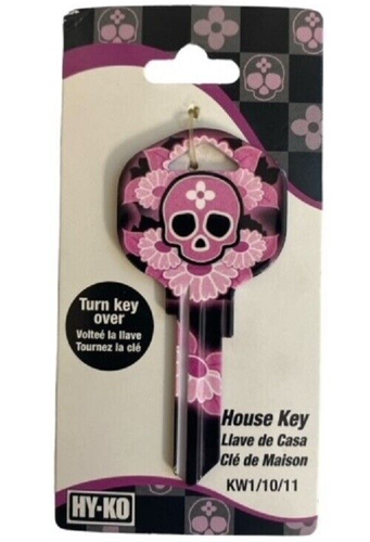 Pink Skull House Key Blank - Suits LW4 - Collectable Key -Fun Keys ...