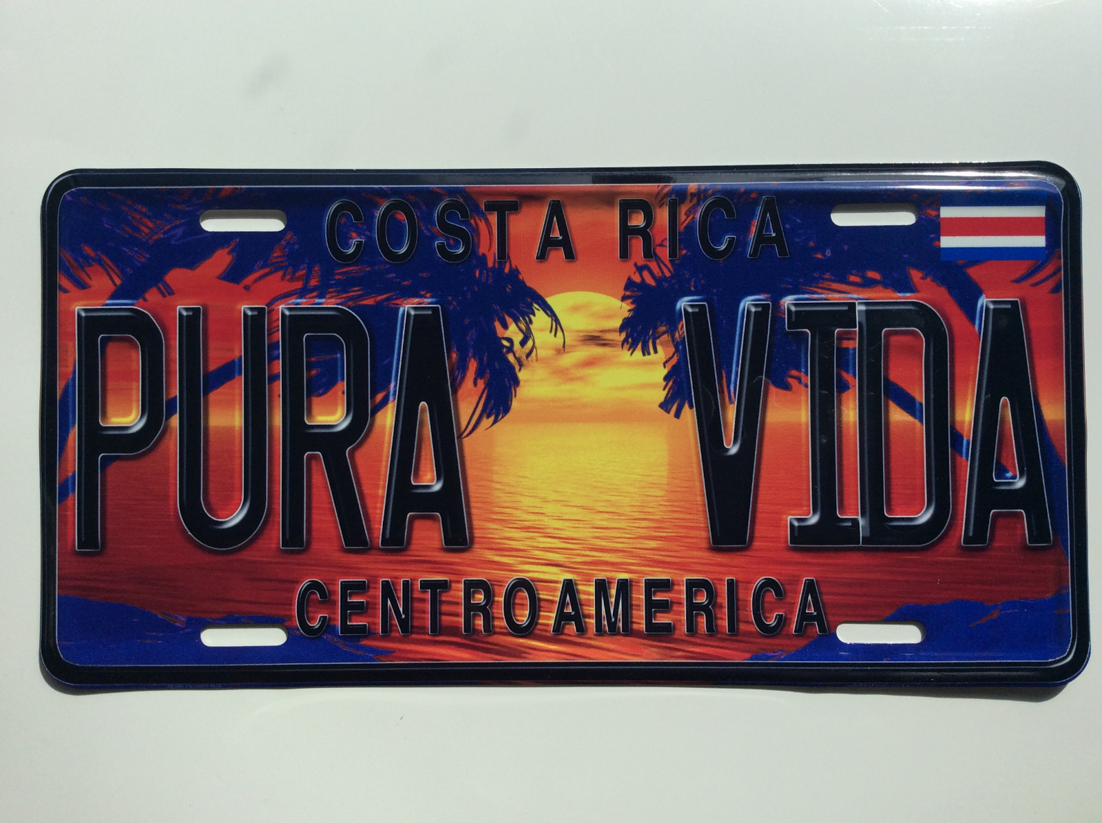 COSTA RICA PURA VIDA CENTROAMERICA LICENSE PLATE CRLP 35 | eBay