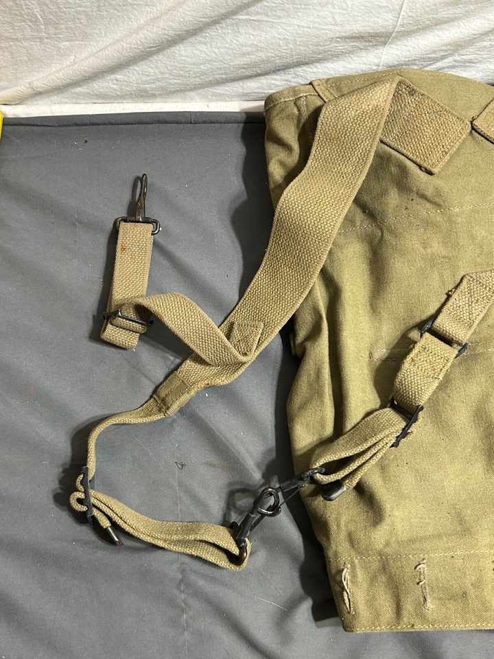 1942 WWII US Army m1928 Combat FIELD PACK Haversack 1944 CENTRAL ...