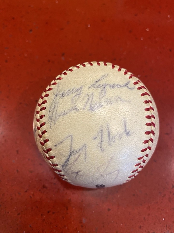 1961 Reds Team Signed Wally Post,Fred Hutchinson, Pinson etc,Baseball ...