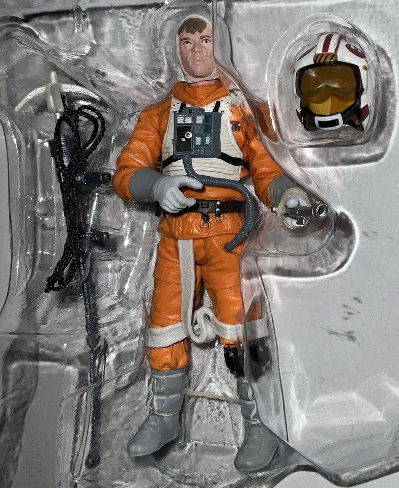 Star Wars LUKE SKYWALKER Figure TLC Legacy Snowspeeder Rebel Pilot Hoth ...